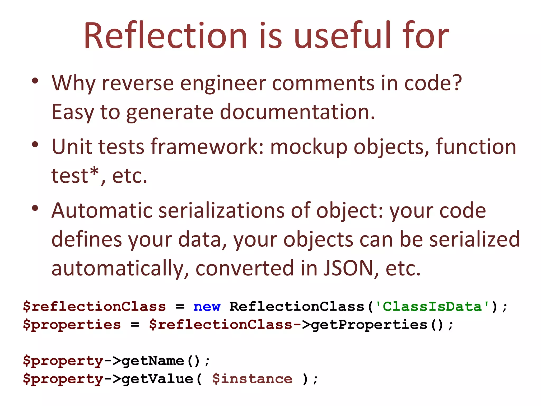 Easy rest service using PHP reflection api | PPT Easy rest service using PHP reflection api | PPT