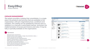 Easy2 buy - product data sheet | PPT