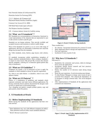 Standards based software UI design, Easy6 | PDF