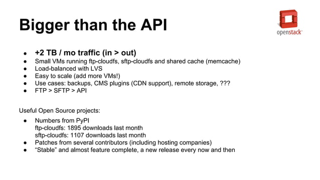 Easy access to open stack object storage | PPT