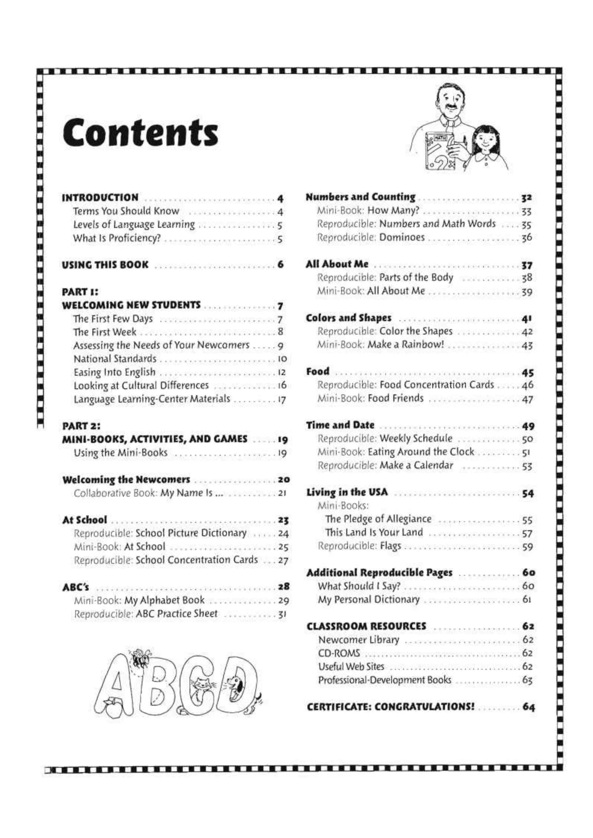 ESL Activities and Mini-Books | PDF