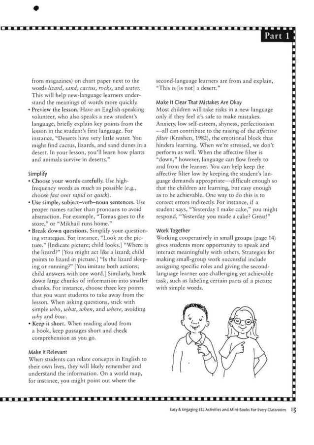 ESL Activities And Mini Books esl-activities-and-mini-books