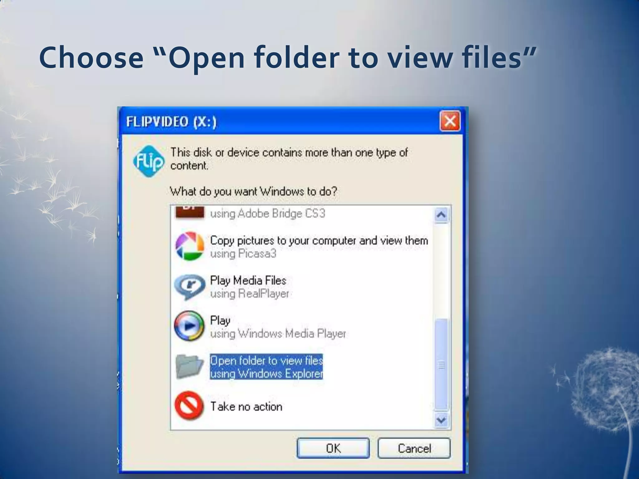Easy Steps to Pulling Video from The Flip Camera | PPTX | Cameras and ...