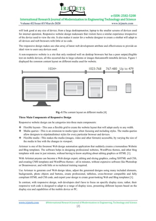 Easy approach to a responsive website design using artisteer ...