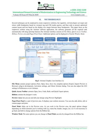 Easy approach to a responsive website design using artisteer application software | PDF