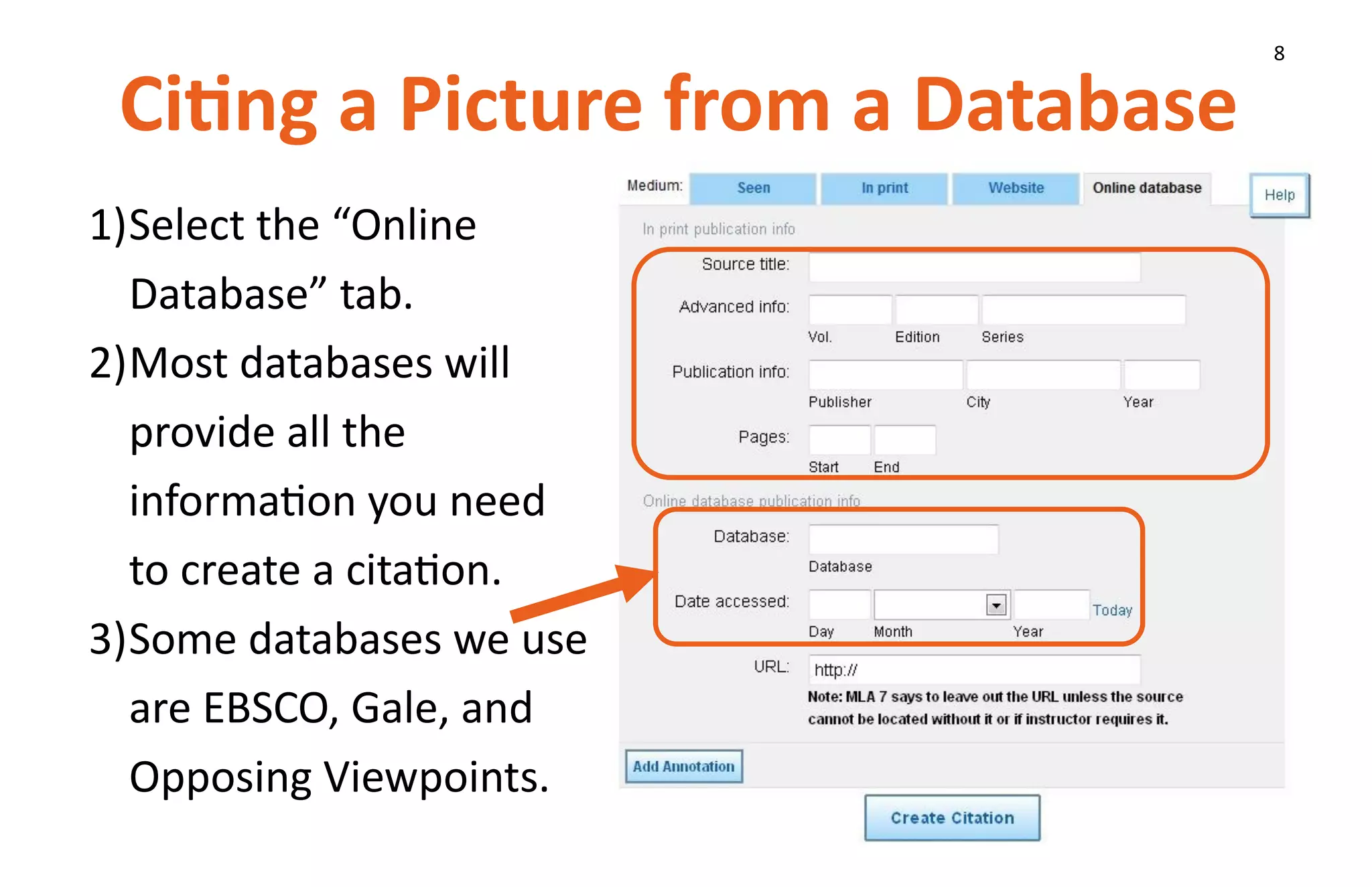 Easybib instructions | PPT