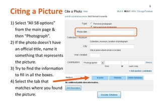 Easybib instructions | PPT