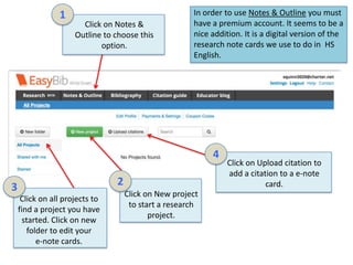 Easybib instructions | PPT