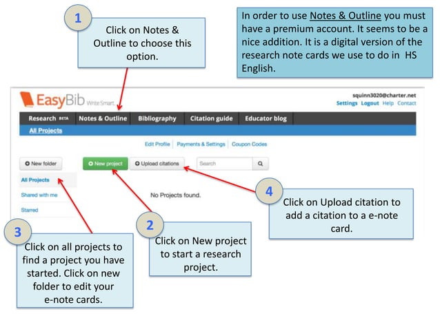 Easybib instructions | PPT