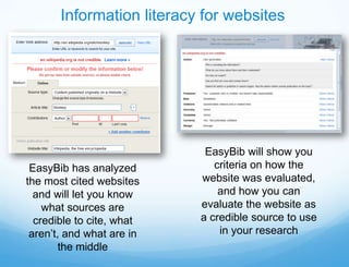 EasyBib Introduction | PPTX