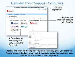 EasyBib Introduction | PPTX