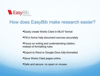 Easybib manual entry | PPT