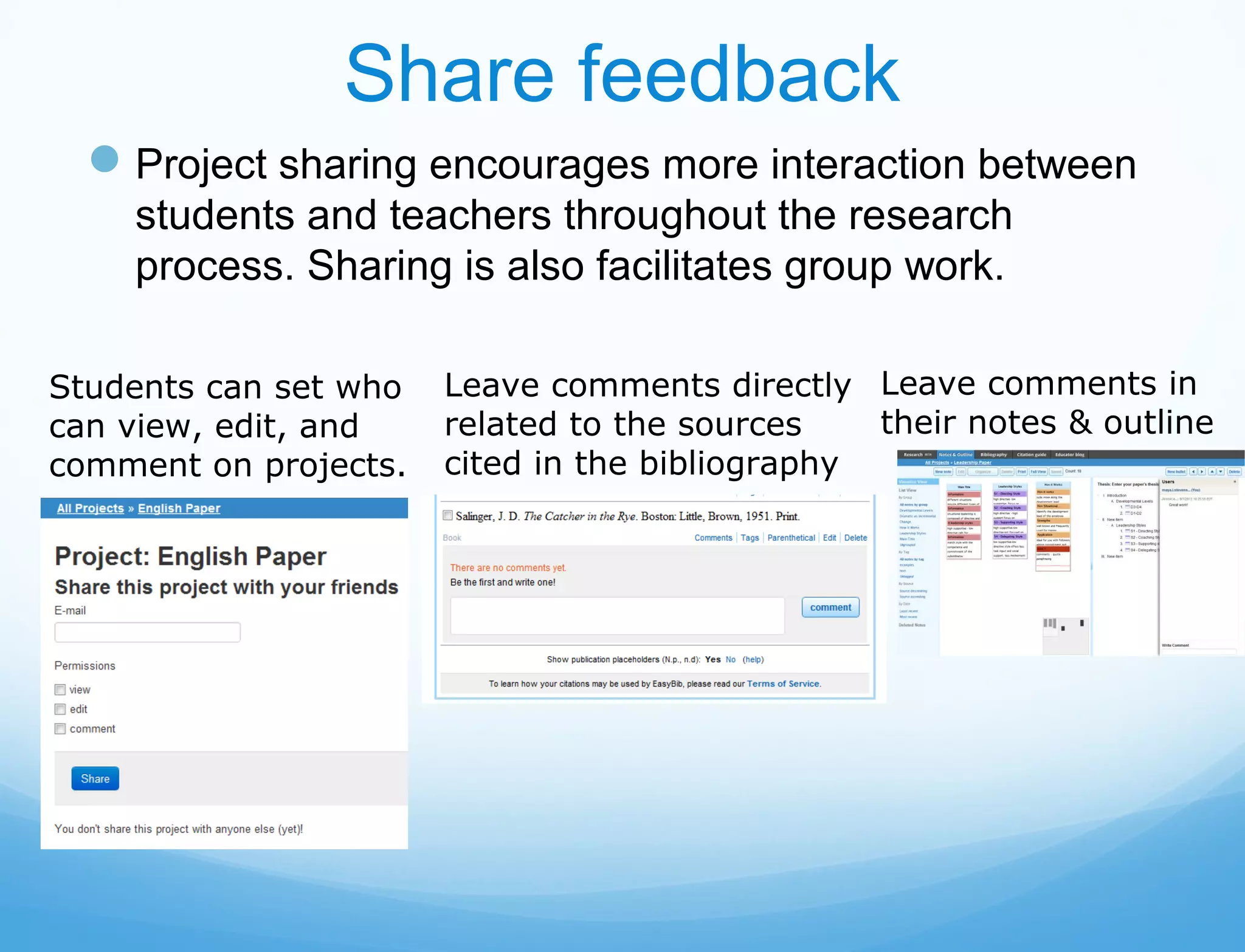 Easy bib school edition executive summary | PPT