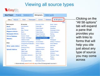 Easybib tutorial | PPT