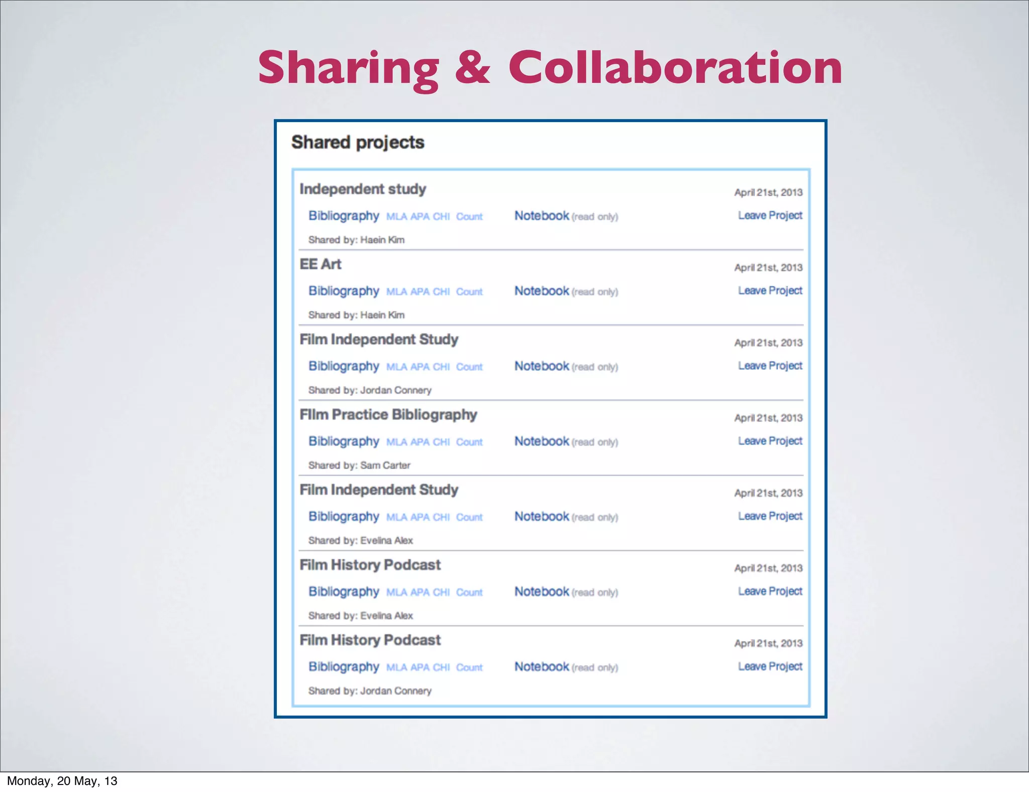 Easybib workshop | PDF