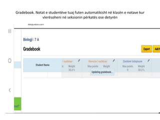 Easyclass Platforme -Krijimi i Klases Digjitale | PPT