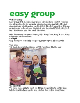 Easy class ứng dụng học tiếng anh hot nhất 2021 | PDF