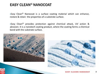 Easy clean nanocoat 01 linked in | PPSX