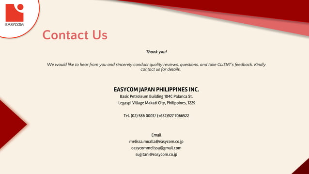 Easycom proposal (1) | PPT