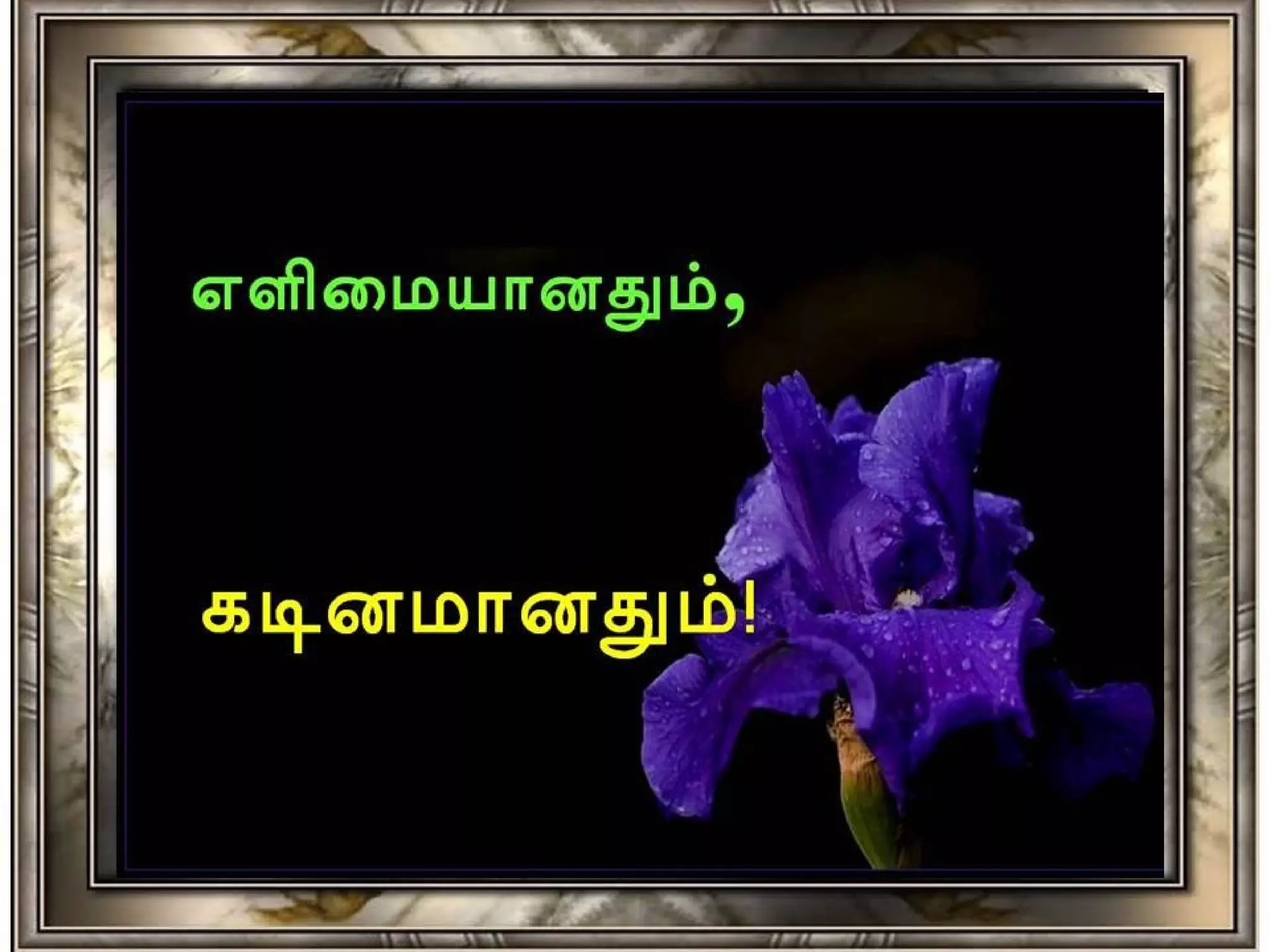 Easy & difficult tamil | PPS