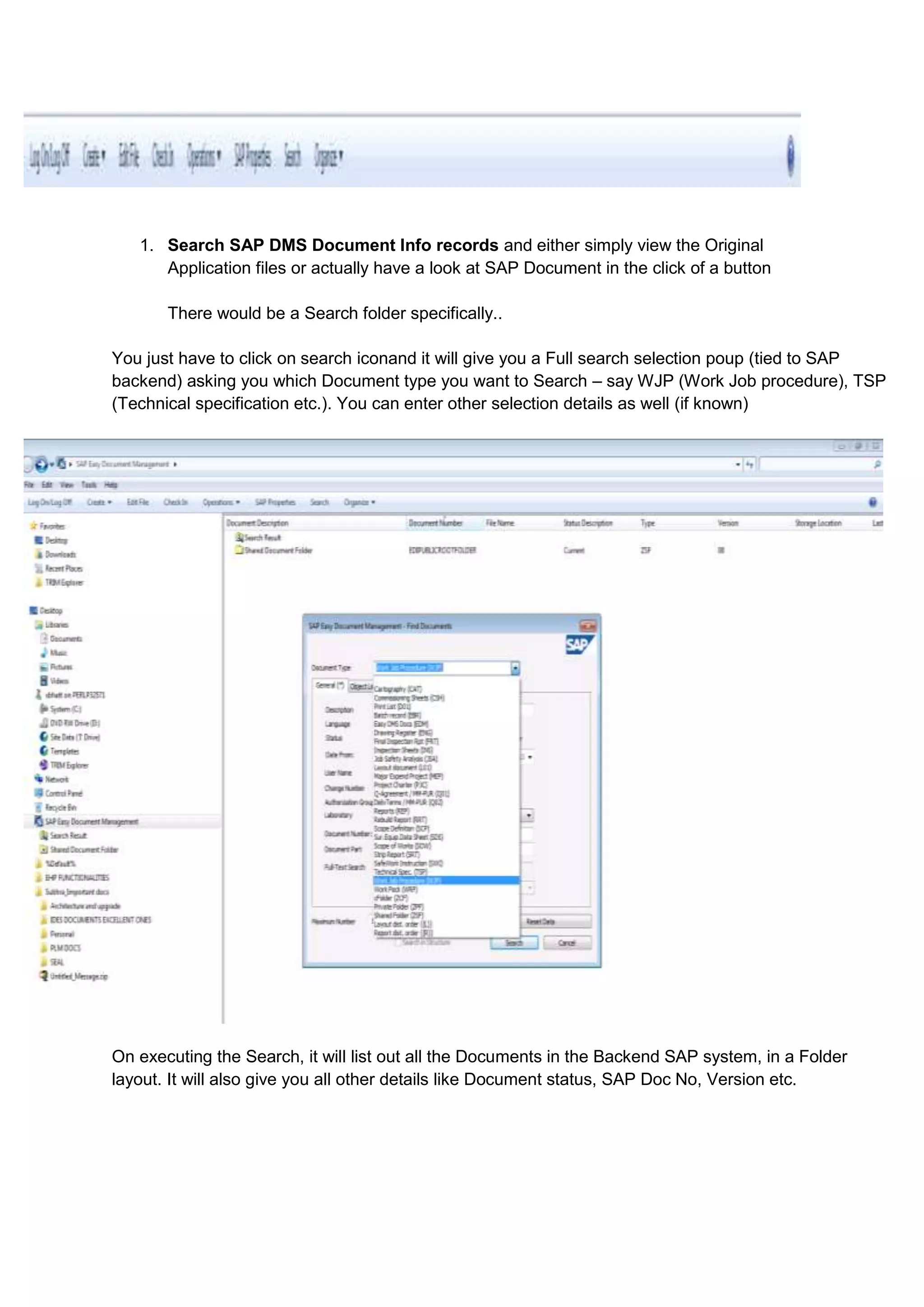 Easy dms basic process guide | DOCX