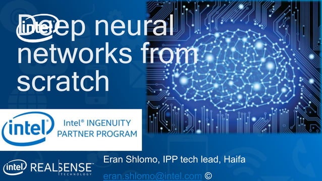 Deep learning from scratch | PPT