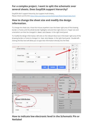Electrónica y PCB: Tutorial de Easyeda V6.4.3 | PDF