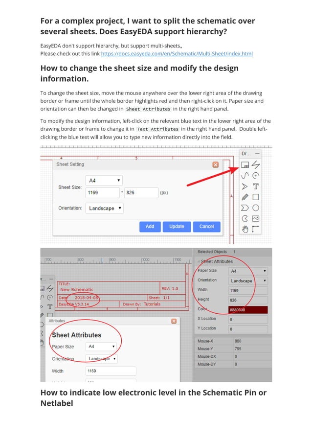 Electrónica y PCB: Tutorial de Easyeda V6.4.3 | PDF