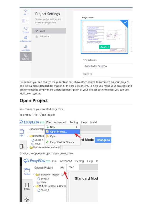 Electrónica y PCB: Tutorial de Easyeda V6.4.3 | PDF
