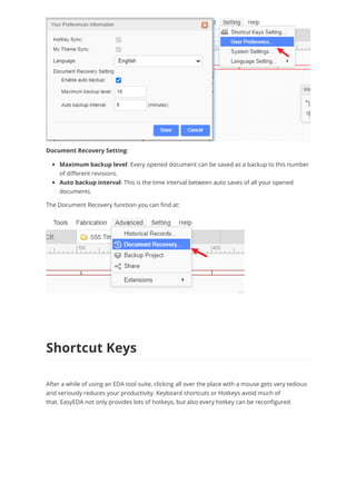 Electrónica y PCB: Tutorial de Easyeda V6.4.3 | PDF