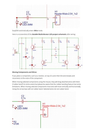 Electrónica y PCB: Tutorial de Easyeda V6.4.3 | PDF