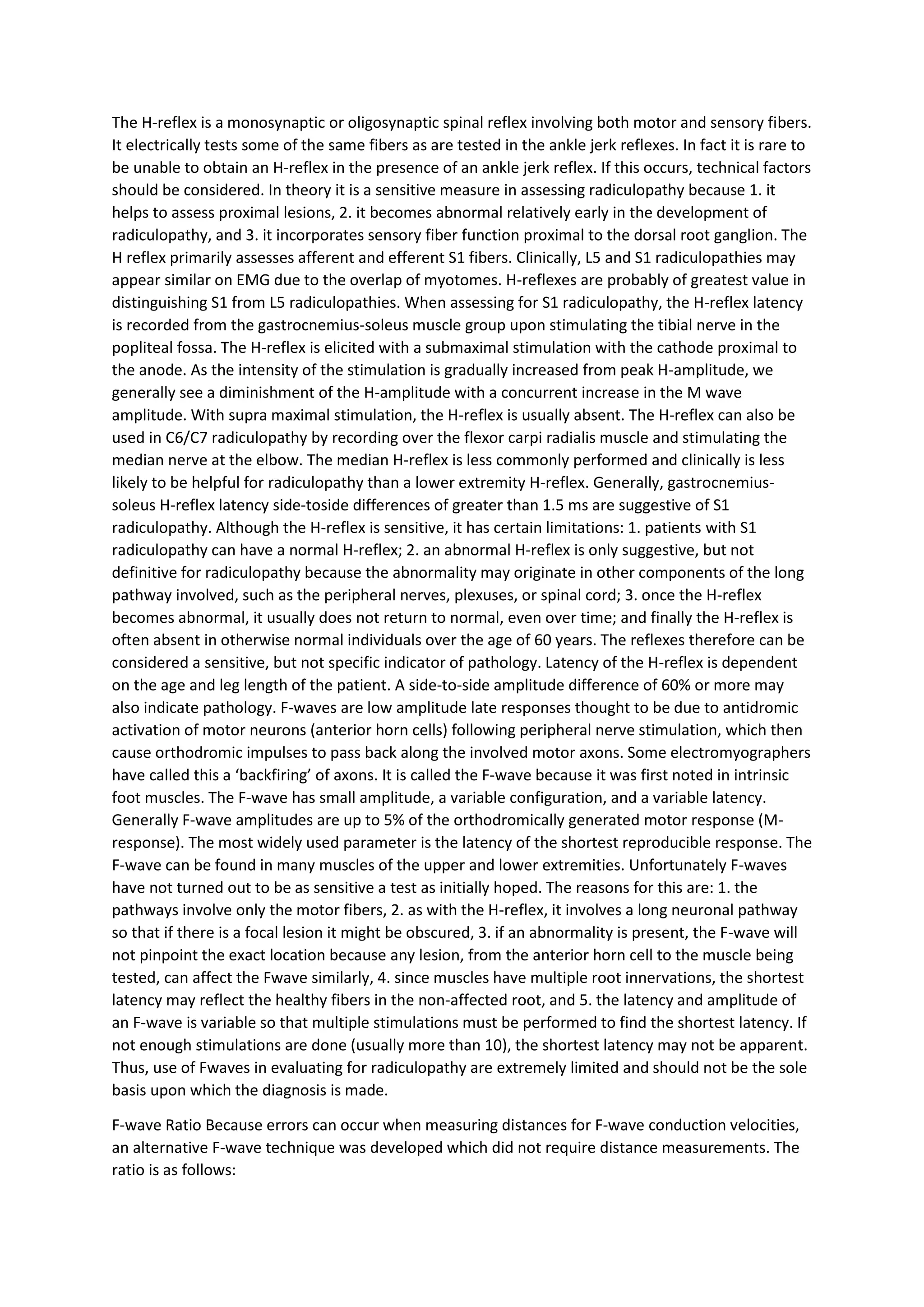 Nerve Conduction Velocity: NCV | PDF