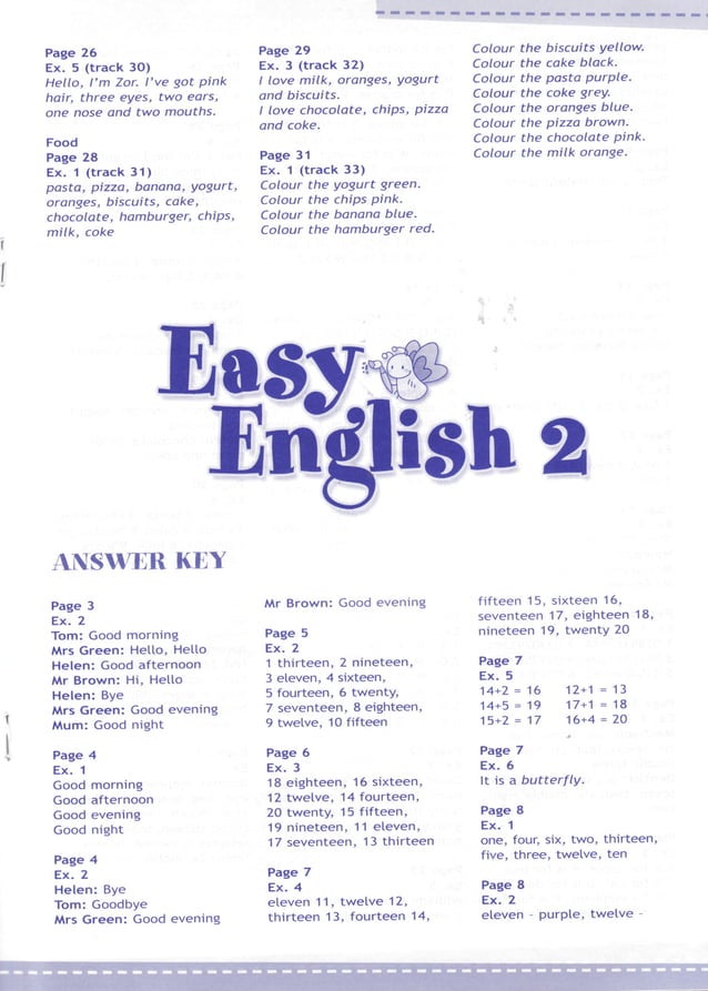 Easy english 2 | PDF