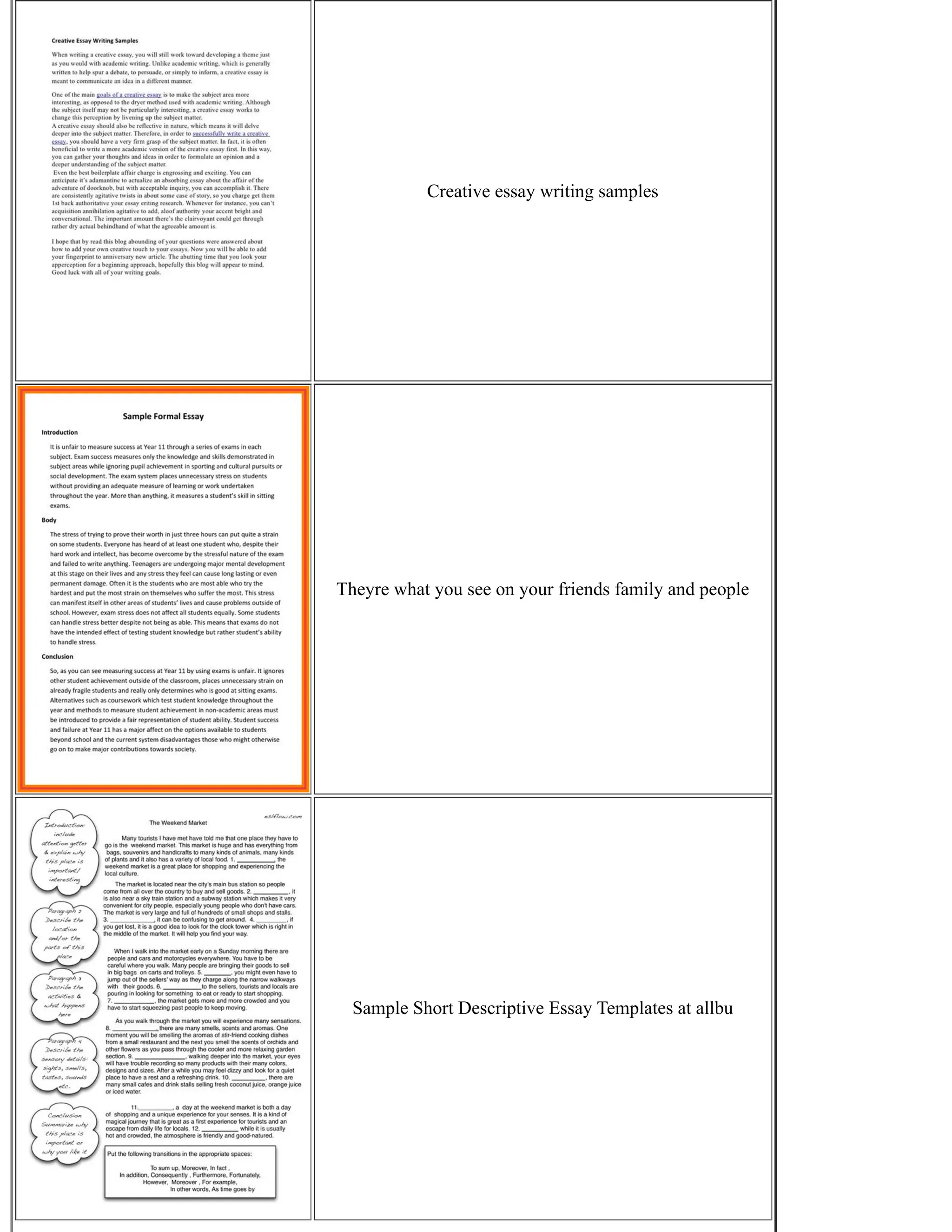 Easy Essay Writing Samples | PDF