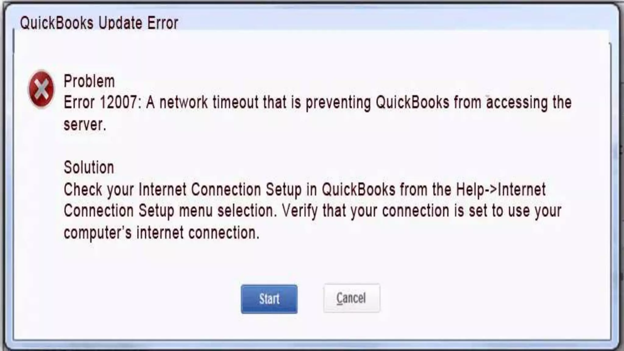 Easy Guide to Fix QuickBooks Error Code 12007.pptx