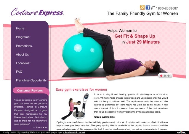Easy Gym Exercises For Women easy-gym-exercises-for-women