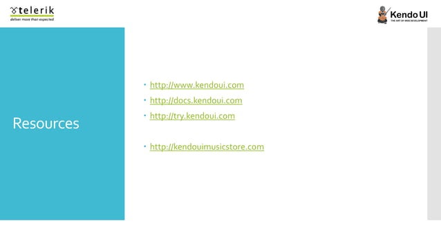 Easy HTML5 Data Visualization with Kendo UI DataViz | PPT
