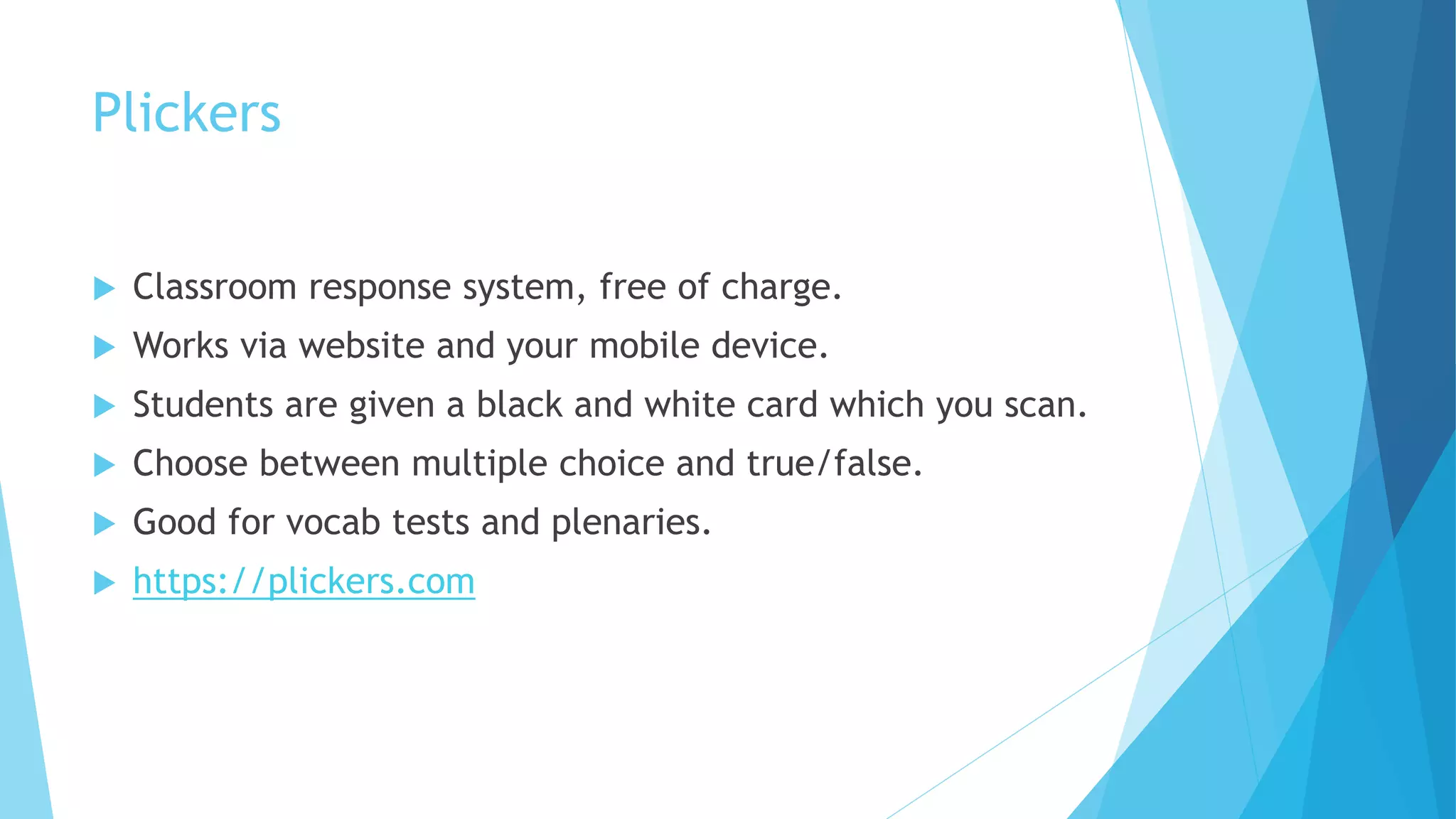 Easy ict tools for mfl | PPT