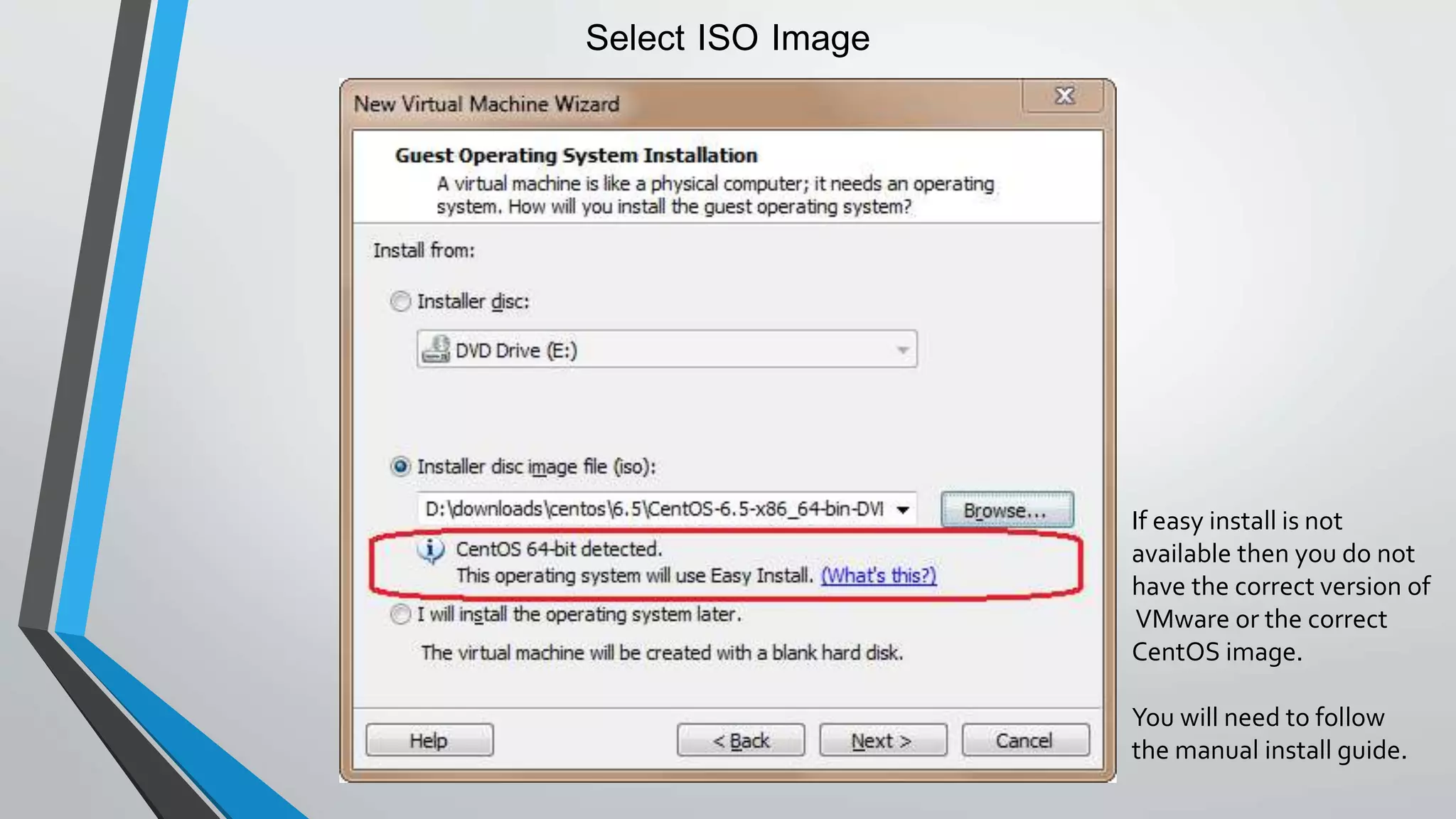 Easy Install - CentOS 6.5 / VMware 9.04