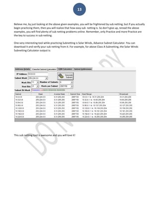 Easy IP Addressing and Subnetting Manual for Starters | PDF