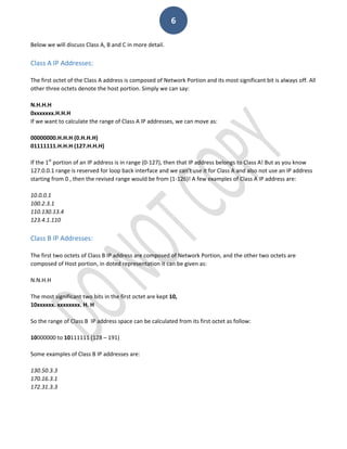 Easy IP Addressing and Subnetting Manual for Starters | PDF