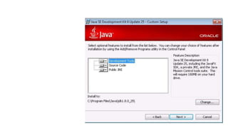Easy java installation & practice | PPT