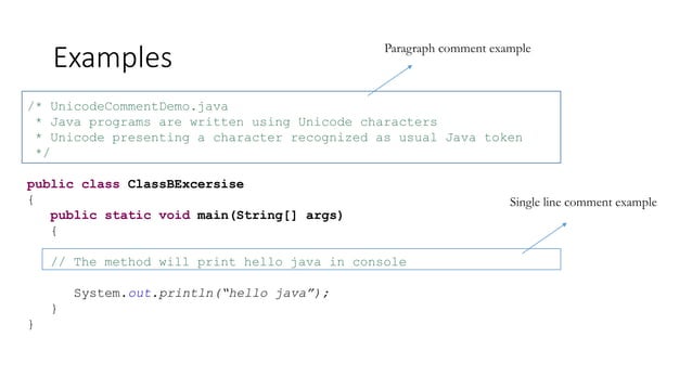 Easy java key definition & practice | PPT
