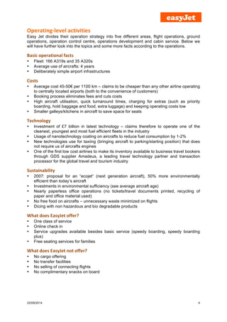 Easyjet | PDF