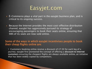 Easyjetonline[1] | PPTX | Air Travel | Travel Type