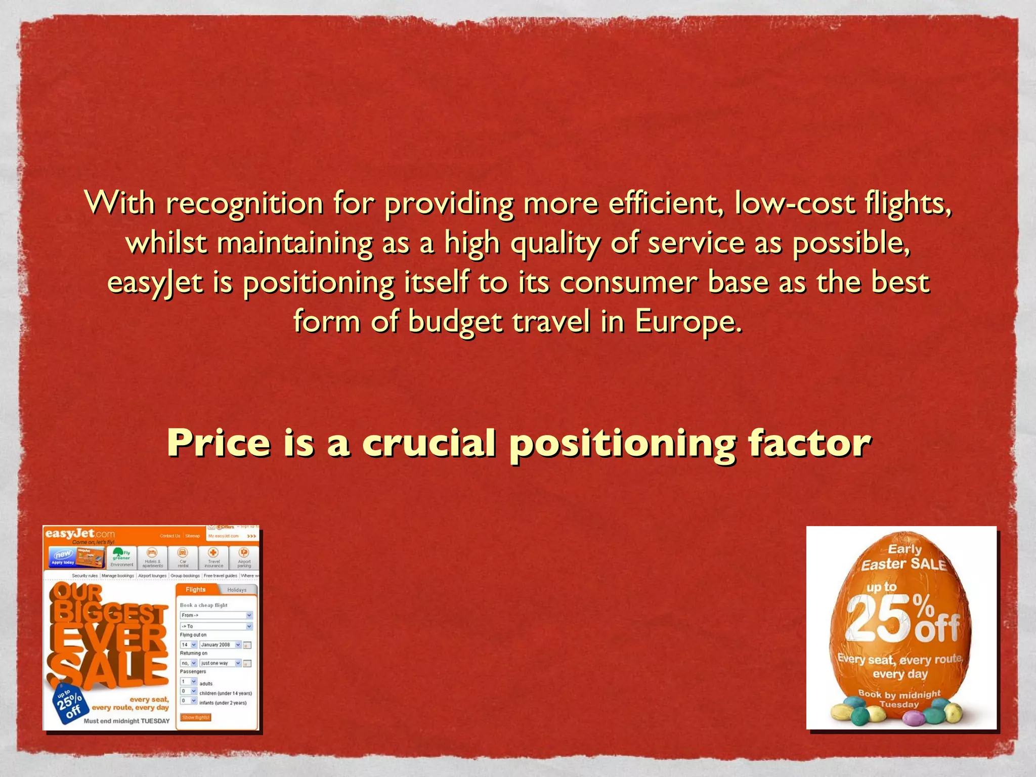 Easyjet Presentation | PPT