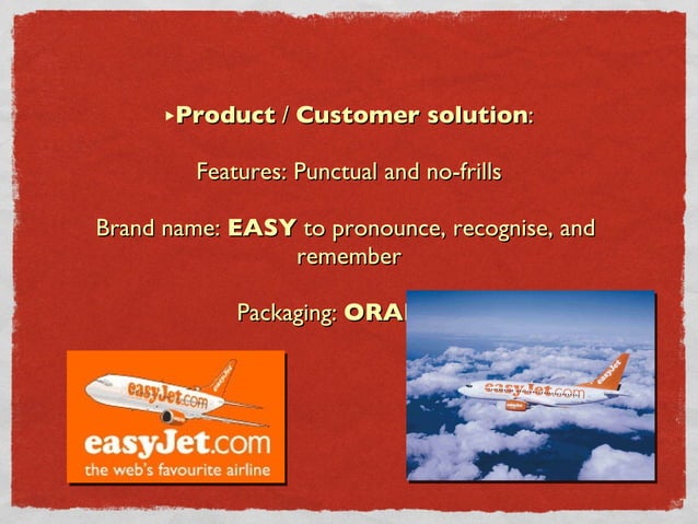 Easyjet Presentation | PPT | Air Travel | Travel Type