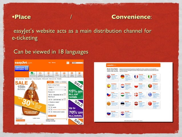 Easyjet Presentation | PPT | Air Travel | Travel Type