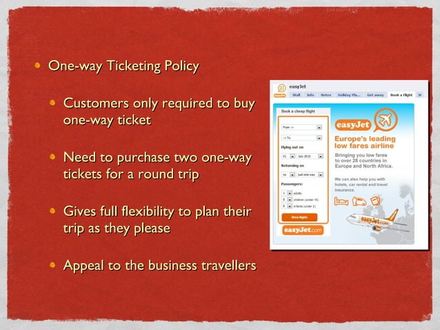 Easyjet Presentation | PPT | Air Travel | Travel Type