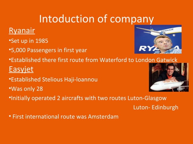 Easyjet presentation | PPT